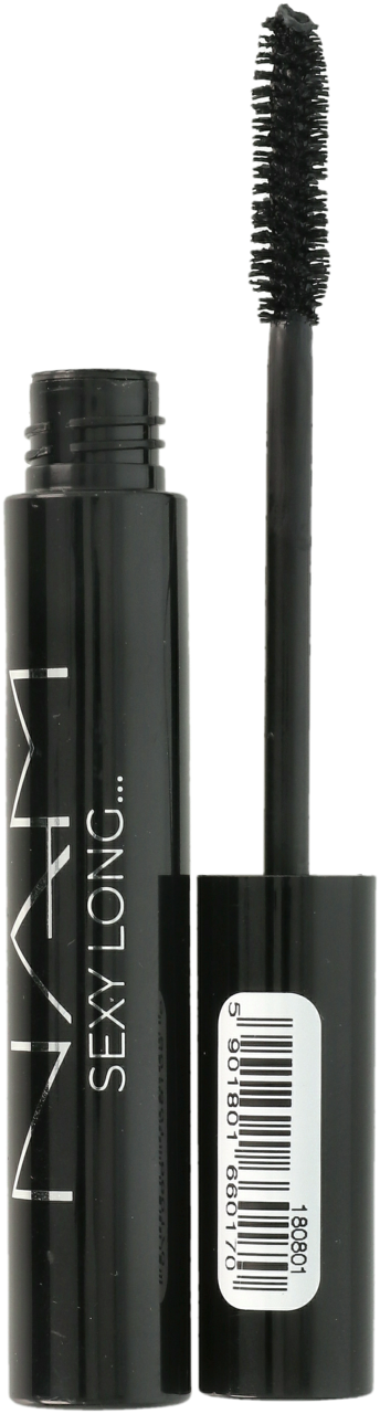 NAM, Sexy Long , tusz do rzęs, wydłużający, Black, 8 g | Drogeria ...