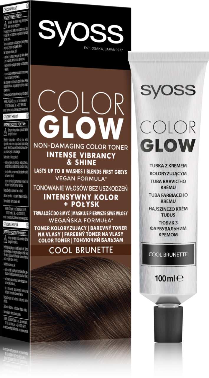 SYOSS, Color Glow , toner koloryzujący do włosów, Chłodny Brąz, 100 ml ...
