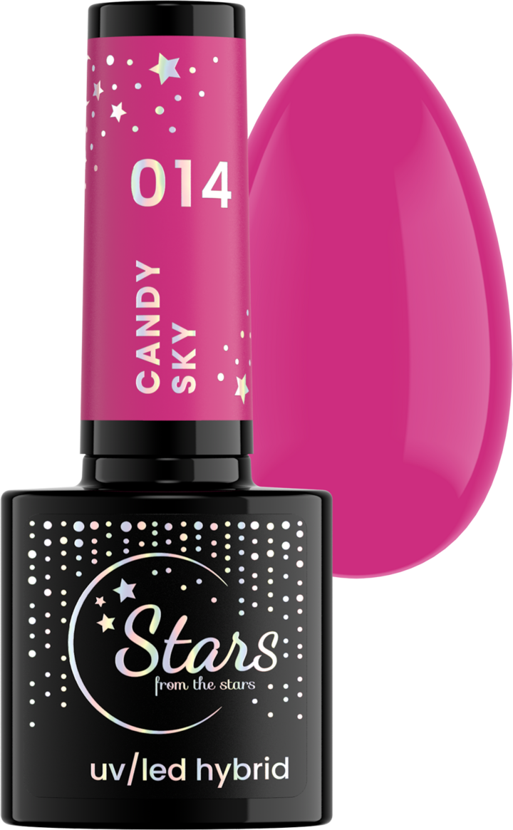 STARS FROM THE STARS, Candy Sky , lakier hybrydowy, nr 014;, 5 g ...