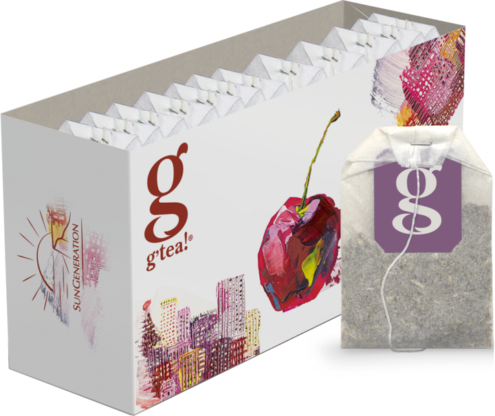 G'TEA, herbata owocowa, Cherry Splash, 20x1,75 g | Drogeria Rossmann.pl