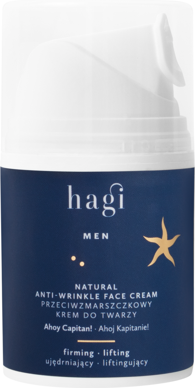 HAGI, Men Ahoj Kapitanie!, krem do twarzy przeciwzmarszczkowy, 50 ml ...