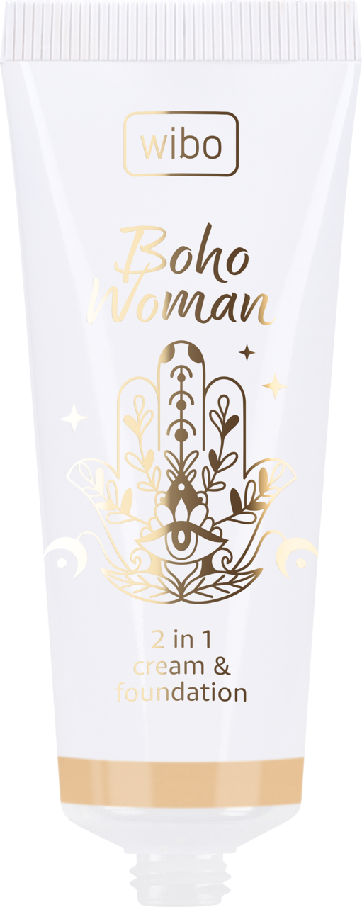 WIBO, , fluid, 2 in 1 Cream & Foundation nr 1, 25 g | Drogeria Rossmann.pl