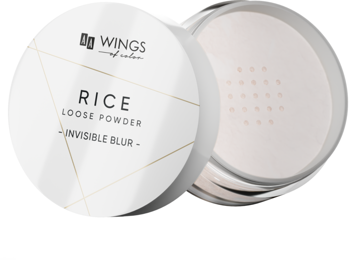 AA WINGS OF COLOR, Rice , puder do twarzy, ryżowy, 9 g | Drogeria ...