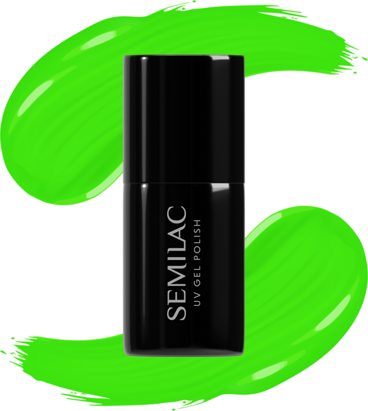 SEMILAC, lakier hybrydowy, nr 447 Loco Lime, 7 ml | Drogeria Rossmann.pl