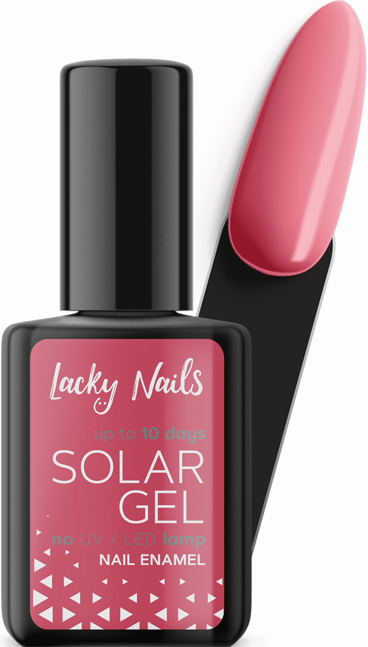 LACKY NAILS, Solar Gel , lakier do paznokci, nr 10 Hottie, 10 ml ...