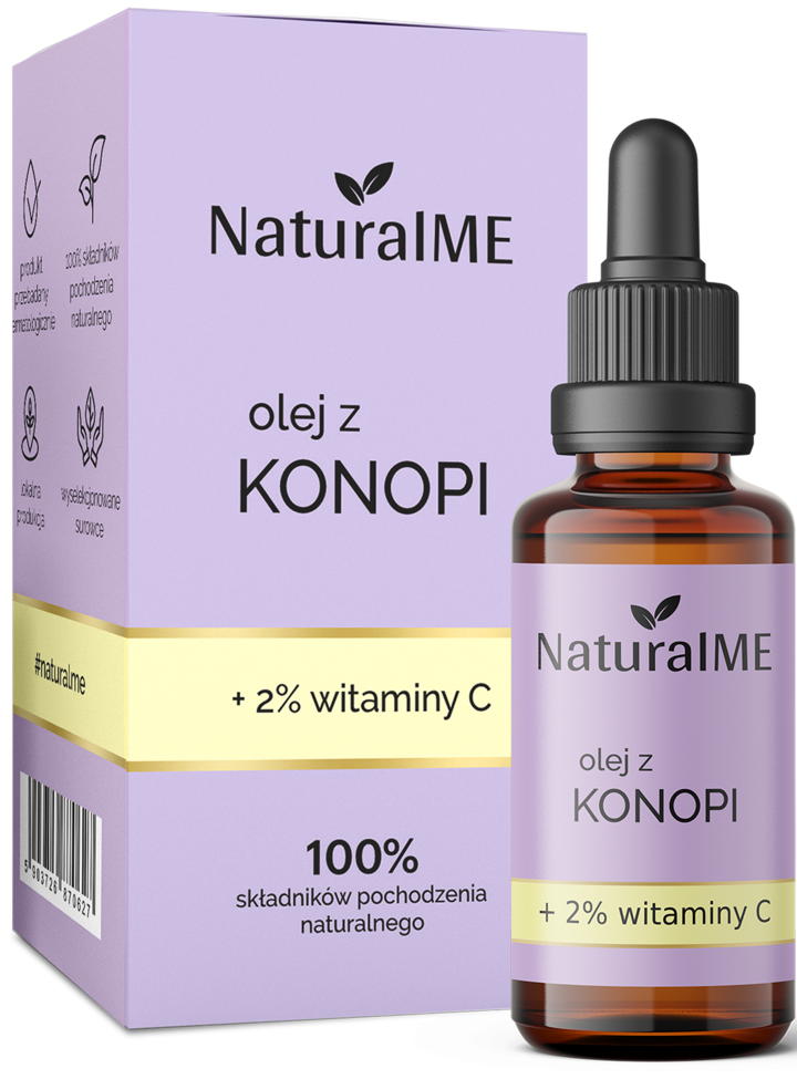 NATURALME, , olej z konopi + 2% witaminy C, 30 ml | Drogeria Rossmann.pl