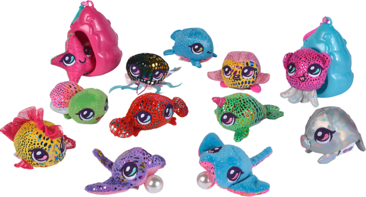 SIMBA, Pearly Pods , figurka kolekcjonerska, pluszowa, różne rodzaje, 1 ...