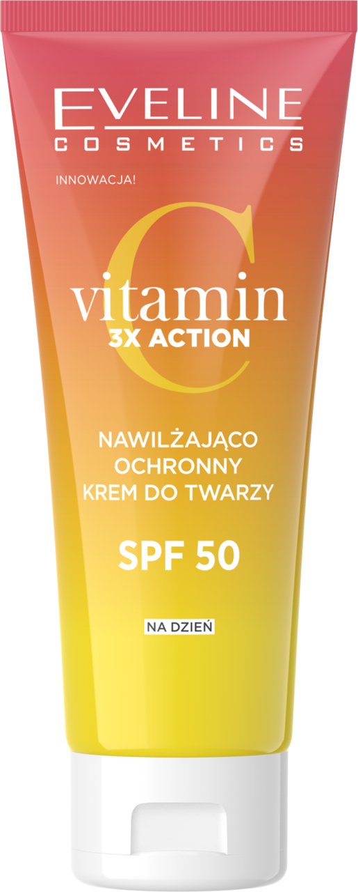 EVELINE COSMETICS, Vitamin C 3xAction , krem do twarzy nawilżająco ...