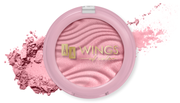 AA WINGS OF COLOR, Blush & Go , róż do policzków, nr 02 Light Pink, 4,5 ...