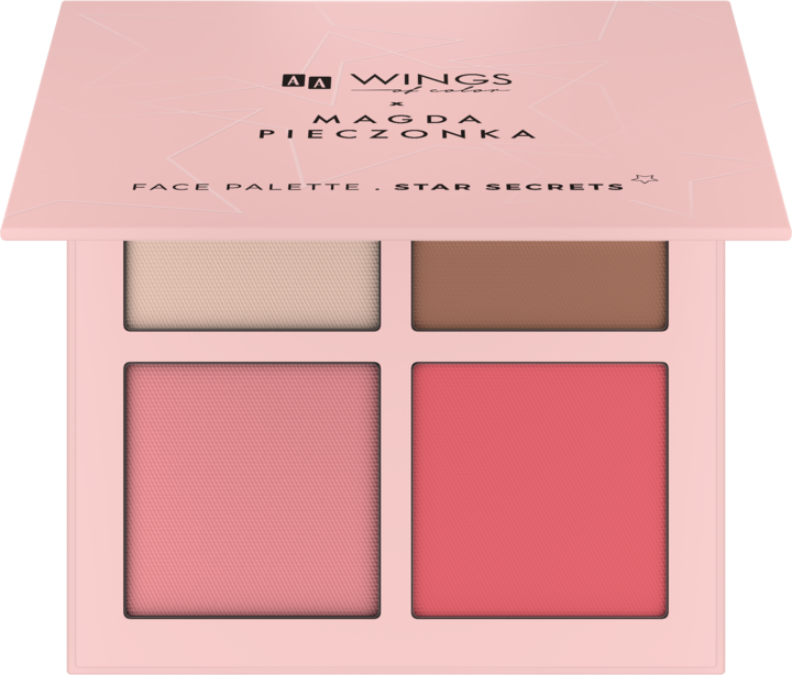 AA WINGS OF COLOR, , paleta do konturowania twarzy, 14 g | Drogeria ...