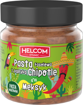 HELCOM, Ethnic , Pasta fasolowa z papryką Chipotle a' la Meksyk, 190 g | Drogeria Rossmann.pl